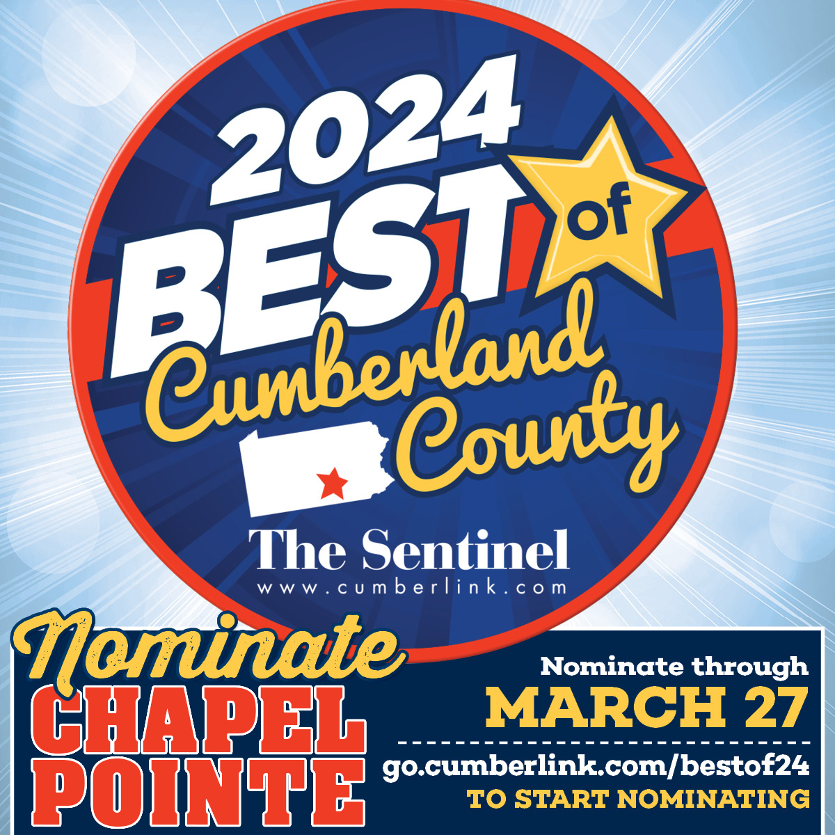Nominate Chapel Pointe - News & Events | Chapel Pointe